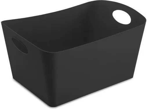 Škopek do koupelny BOXXX, kontejner, velikost L - barva černá, KOZIOL