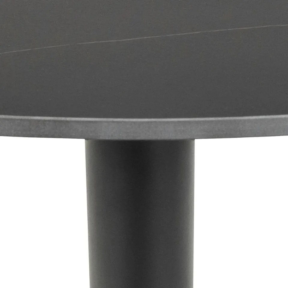 Konferenční stolek Malta 60 cm černý