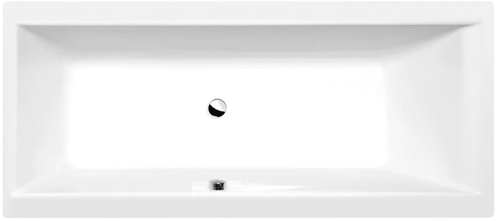 Polysan, CLEO obdélníková vana 170x75x48cm, bílá, 94611