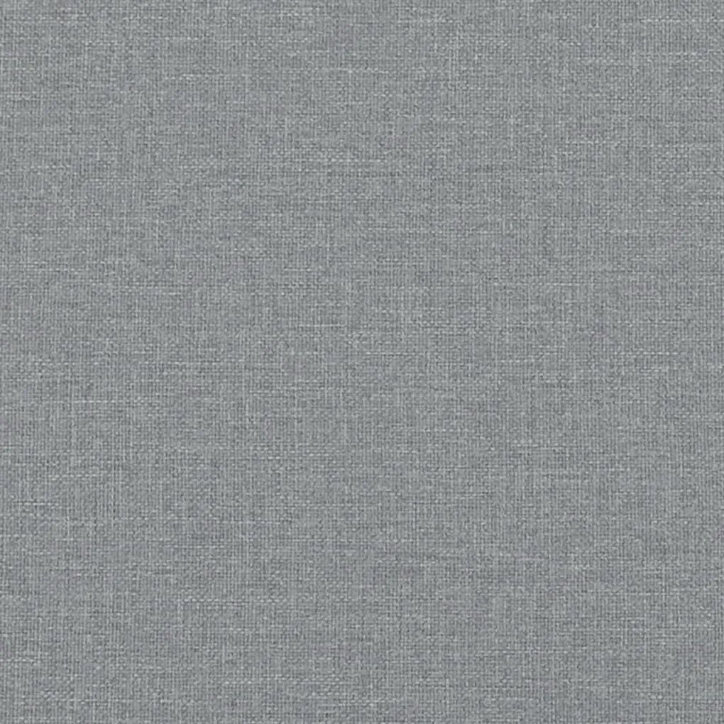 vidaXL Box spring postel s matrací 140x200 cm textil [3285137] Barva: Tmavě šedá