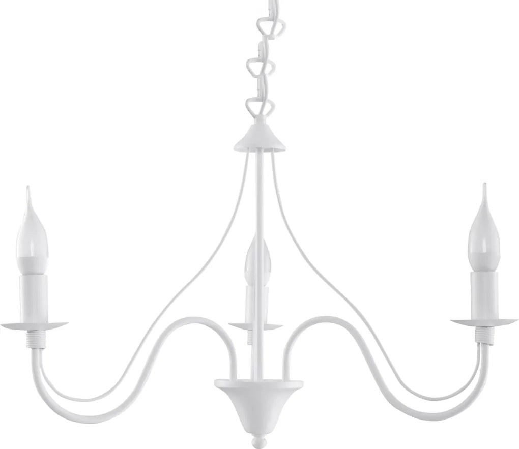 Sollux Lighting Lustr MINERWA 3 bílý