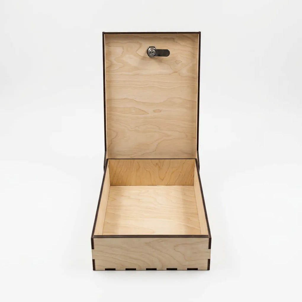 usporadejto.cz Uzamykatelný box se zámkem na sladkosti a neřesti VASKY, 30 x 20 x 10 cm