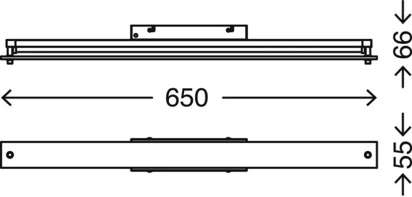 Briloner 2240-118 -LED Stmívatelné koupelnové osvětlení zrcadla LED/8W/230V IP44