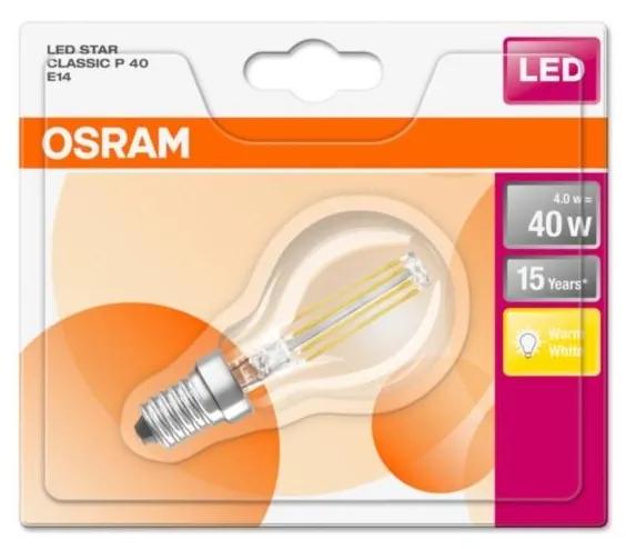 Osram LED Žárovka RETROFIT E14/4W/230V 2700K - Osram P224772