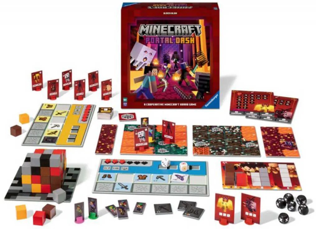 RAVENSBURGER Hra Minecraft Portal Dash *SPOLEČENSKÉ HRY* 2427436