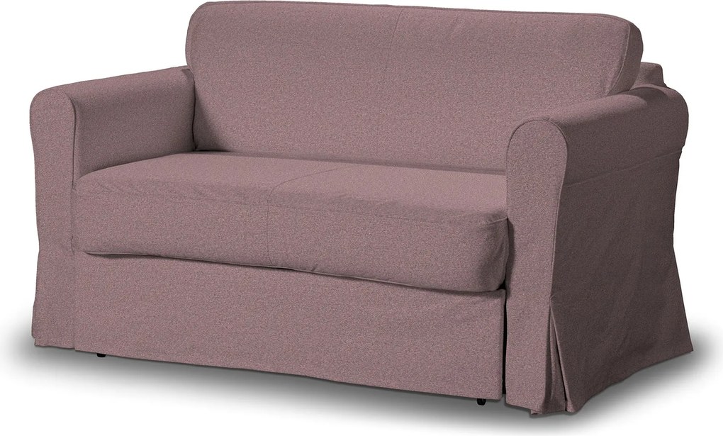 Potah na pohovku IKEA  Hagalund barva růžová látka pletený vzor