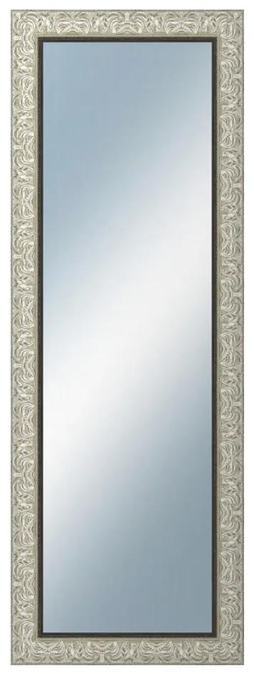 DANTIK - Zarámované zrcadlo - rozměr s rámem cca 50x140 cm z lišty PRAHA stříbrná (2751)