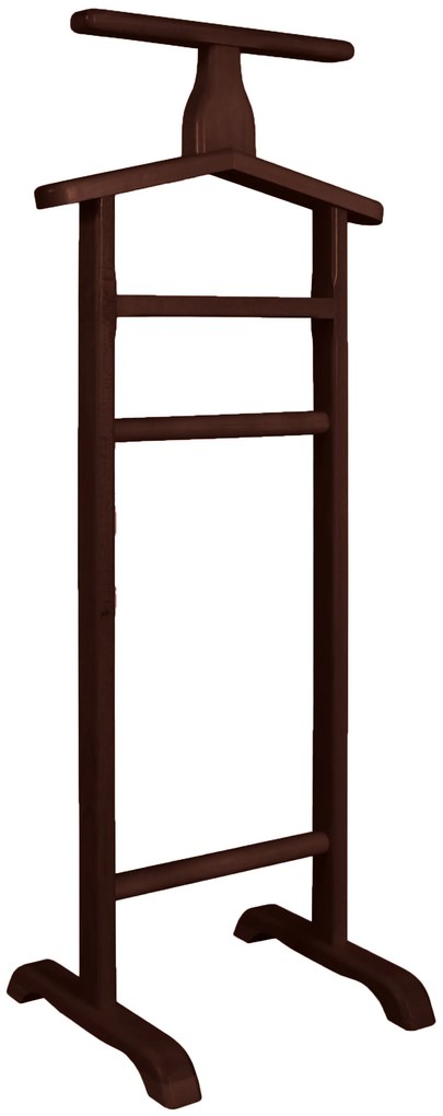 Drewmax GD160 - Němý sluha z bukového dřeva výška 116cm - Buk-ořech