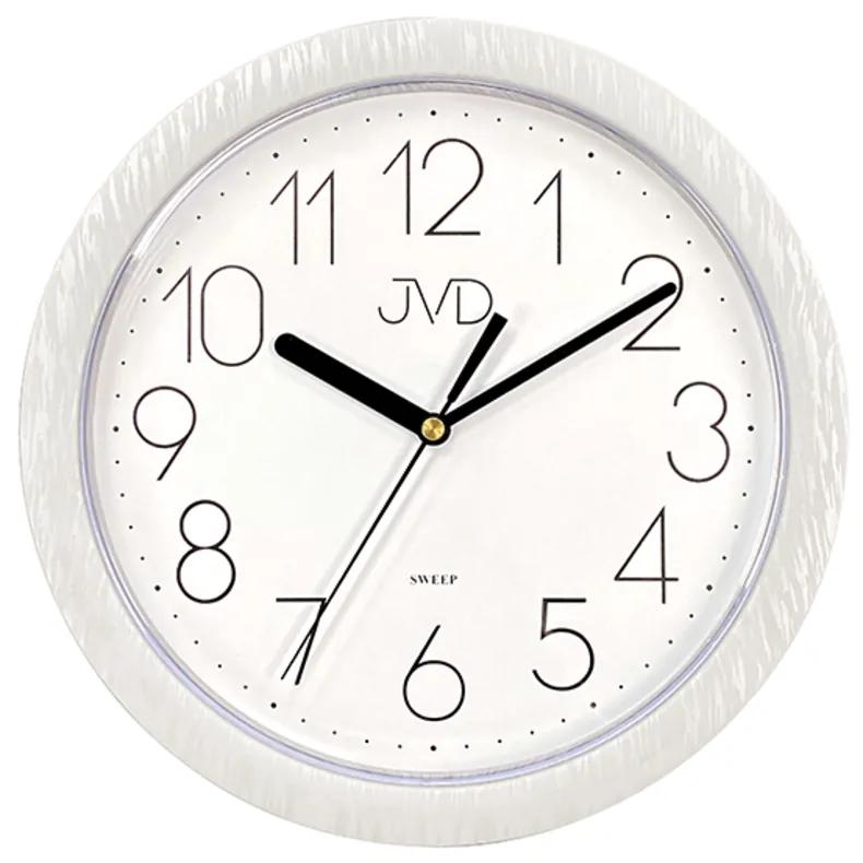 JVD Hodiny - bílá imitace dřeva JVD H612.21