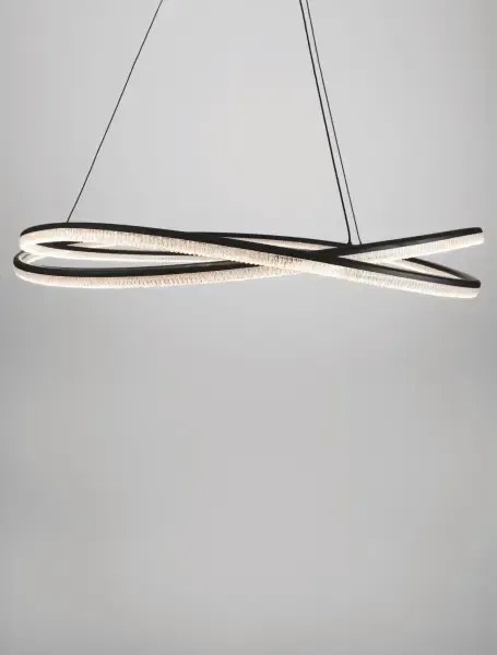 Designový lustr Ophelia černá