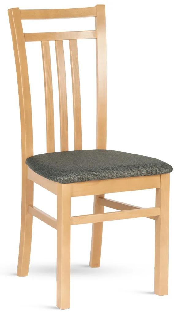 Stima Židle LOTY Odstín: Buk, Látky: VELVET černá 63