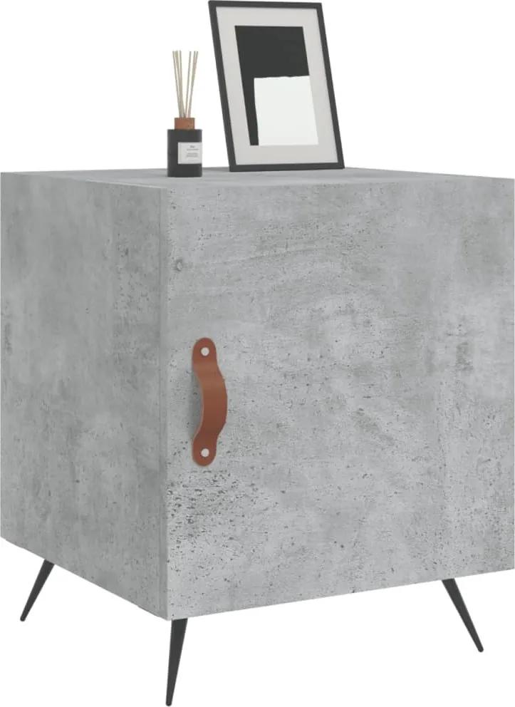vidaXL Noční stolek 40 x 40 x 50 cm kompozitní dřevo [827508] Barva: dub sonoma