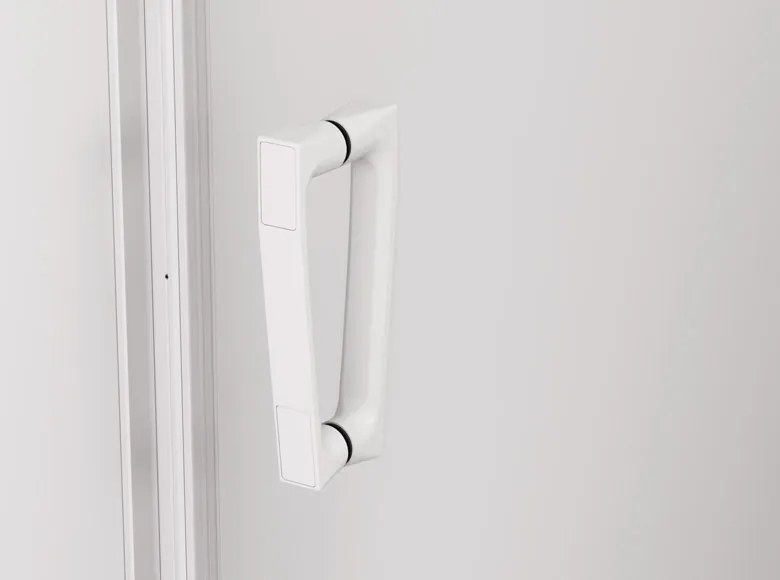 Sanswiss CADURA CA2C dvoukřídlé sprchové dveře 100 cm Profil: Bílá, Sklo: Shade 68