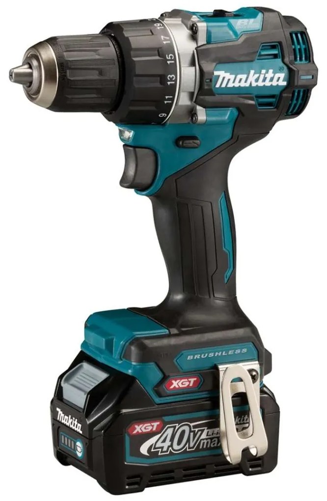 Makita - 40V AKU vrtací šroubovák, 2x aku 2,0 Ah, nabíječka DF002GA201