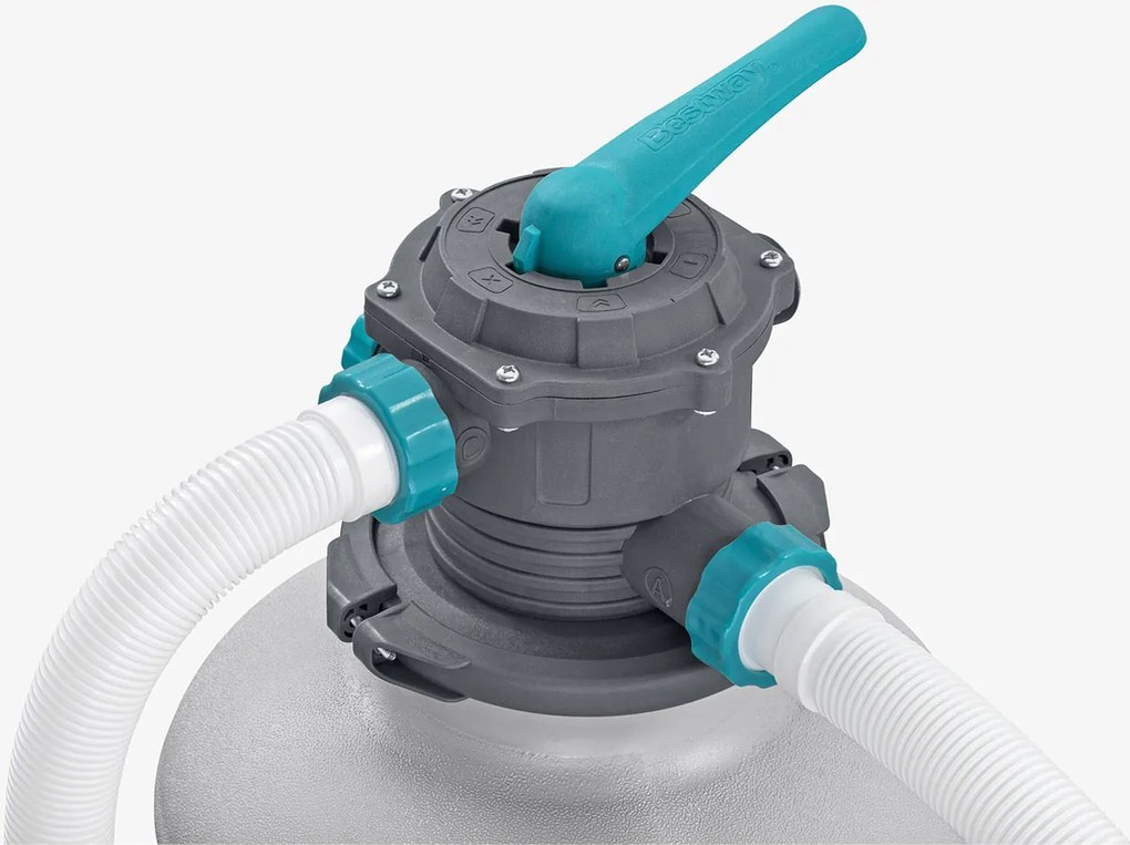 Bestway 58486 bazénové pískové čerpadlo s 11355 l/h a filtračními koulemi pro účinné čištění vody