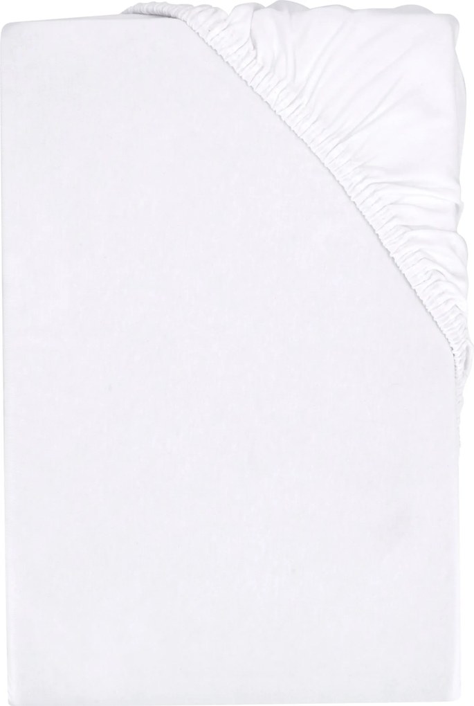 Livarno home Žerzejové napínací prostěradlo, 180-200 x 200 cm (bílá)