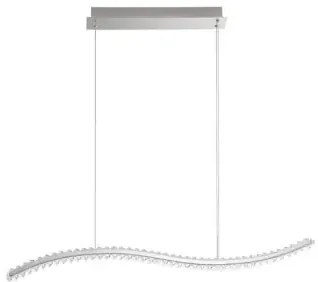 Křišťálový lustr Aurelia 100 Chrome