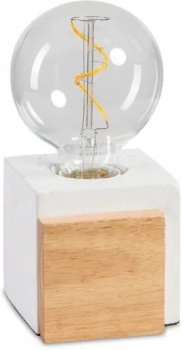 Stolní lampa Wood Cube