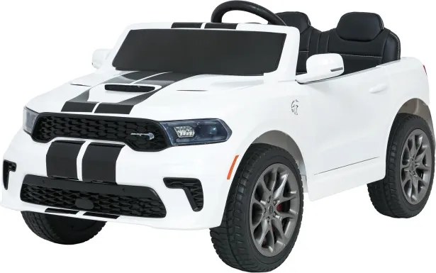 Elektrické autíčko Dodge Durango bílé