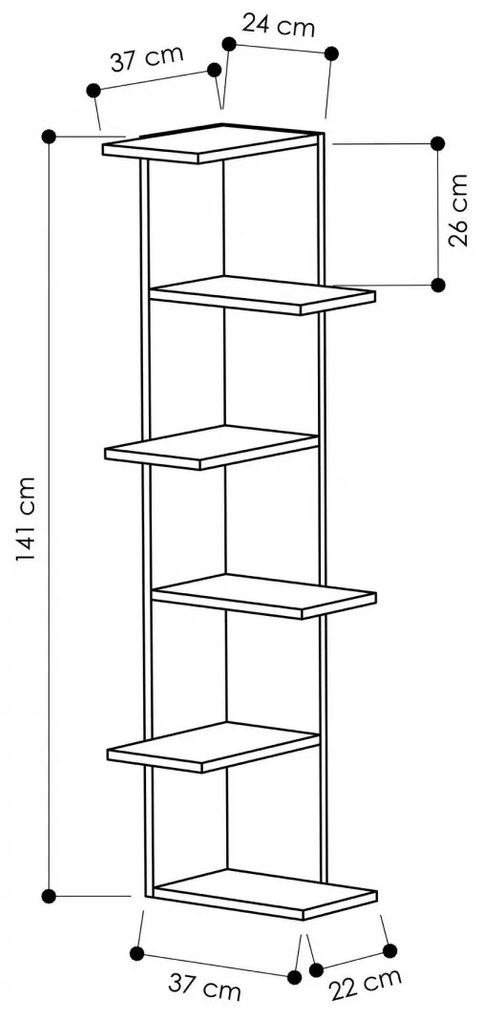 Knihovna Saso bílá