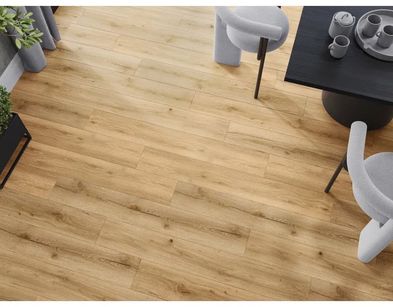 Mexen Beaver Creek, vinylová podlaha 1240x182 mm SPC 6,5 mm, IXPE 1,5 mm, 4stranná V-drážka, dub, F1002-1240-182-505-4V1-01