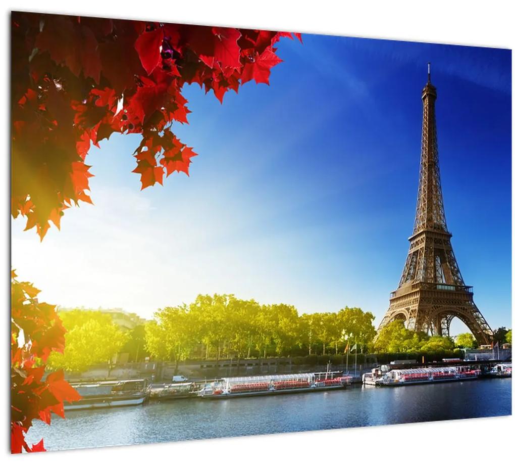 Obraz - podzim v Paříži (70x50 cm)