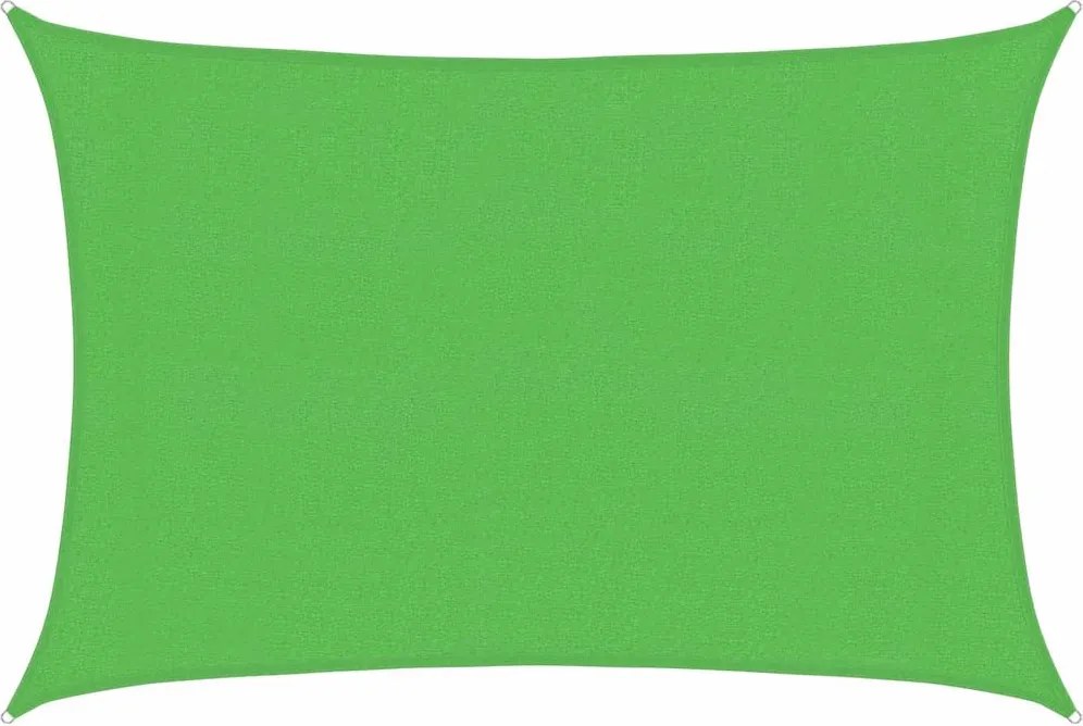 Stínící plachta 160 g/m² světle zelená 3 x 4,5 m HDPE 311293