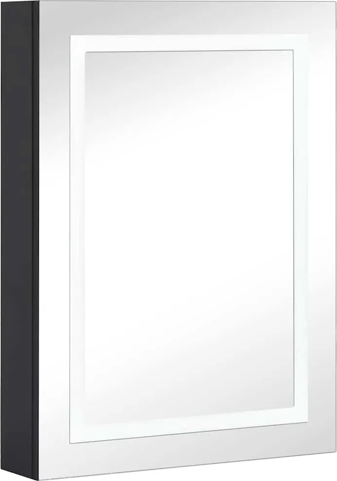 LED koupelnová skříňka se zrcadlem 50 x 13 x 70 cm 325543