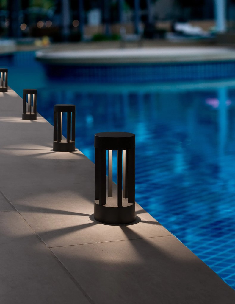 Venkovní LED lampa Devora B 11 tmavě šedé