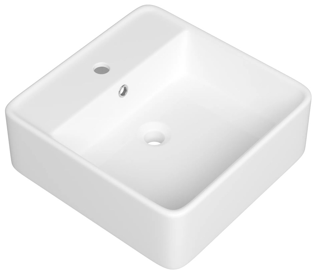 Gamma Noxa, umyvadlo na desku 475x470x165 mm, bílá lesklá, GMA-UC-NOXA
