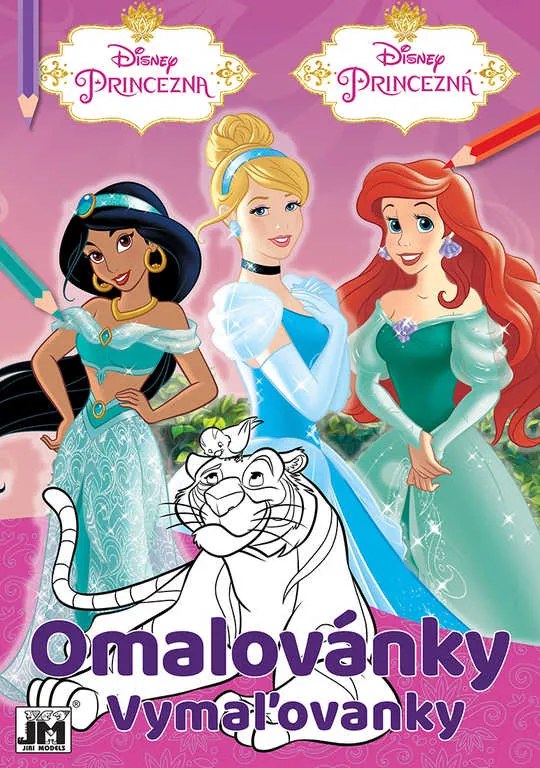 JIRI MODELS Omalovánky A4 Disney Princezny 5