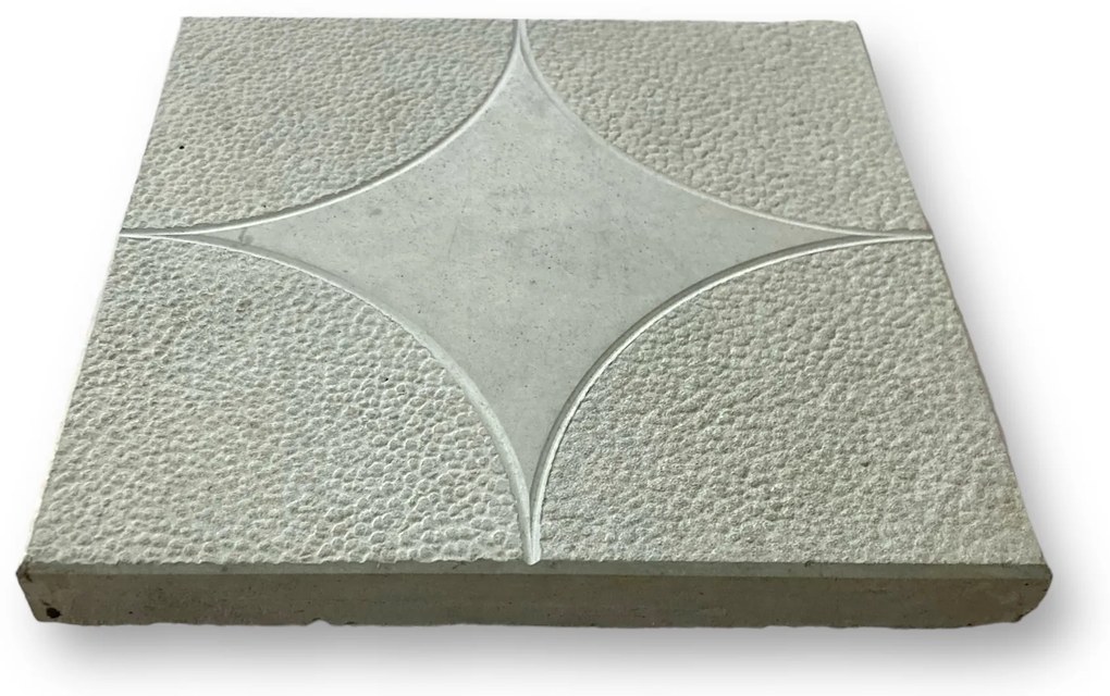 Báča Beton Plošná dlažba chodníková protiskluzová - Hvězdice (30 x 30 x 3 cm) Barva: Světle hnědá, Objednávám: Metry čtvereční