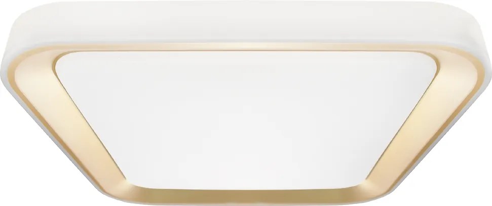 Stropní LED svítidlo Quadro, 1x LED 38w, 3000-6000k, g, s ovladačem