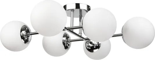 BRILAGI - Přisazený lustr MALONY 6xE14/20W/230V lesklý chrom