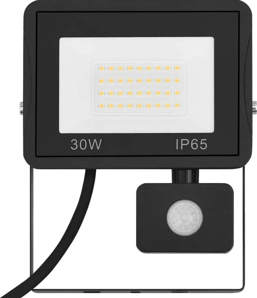 vidaXL LED reflektor se senzorem 30 W teplé bílé světlo [149630] Barva: Studená bílá