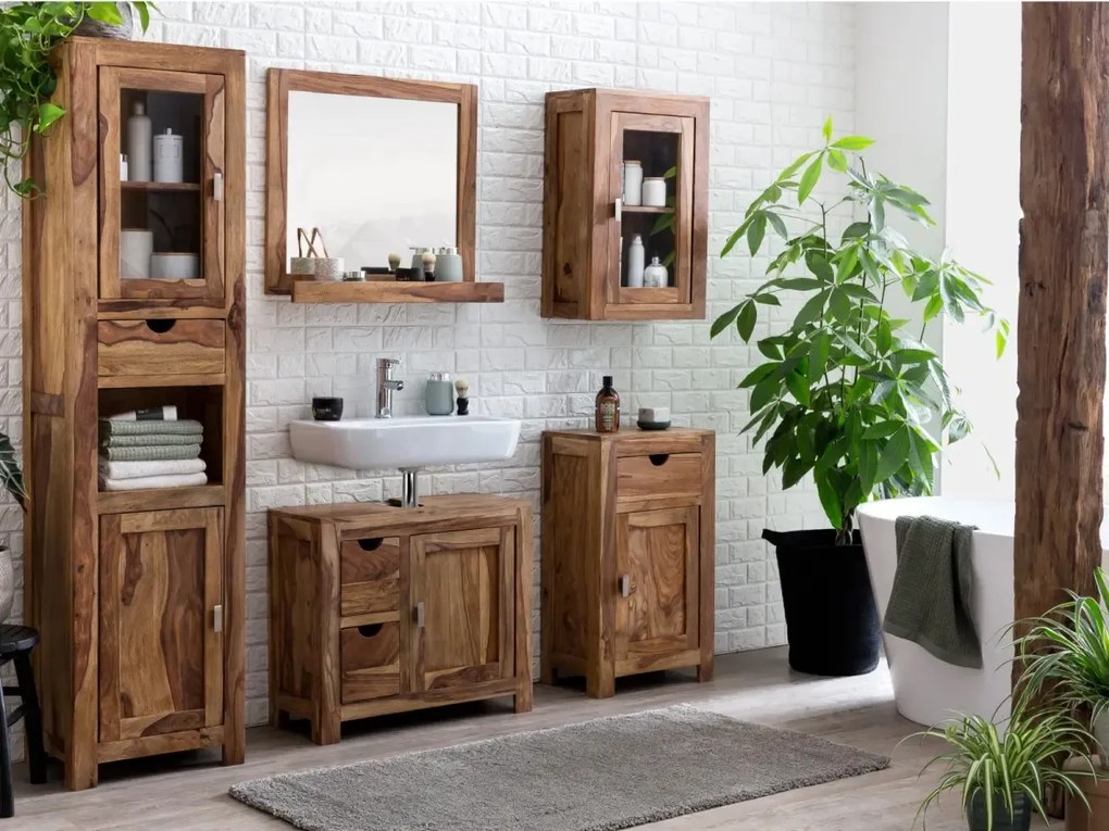 furniture-nabytek.cz - Vysoká skříňka Laredo akácie