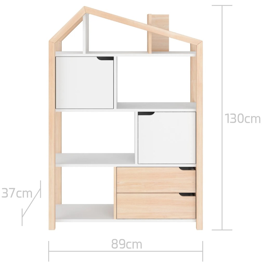 Regál TATAM PHOEBE Barva: Růžová
