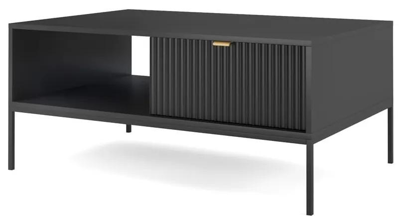 Piaski Konferenční stolek Nova se zásuvkou L-104 Barva: černá
