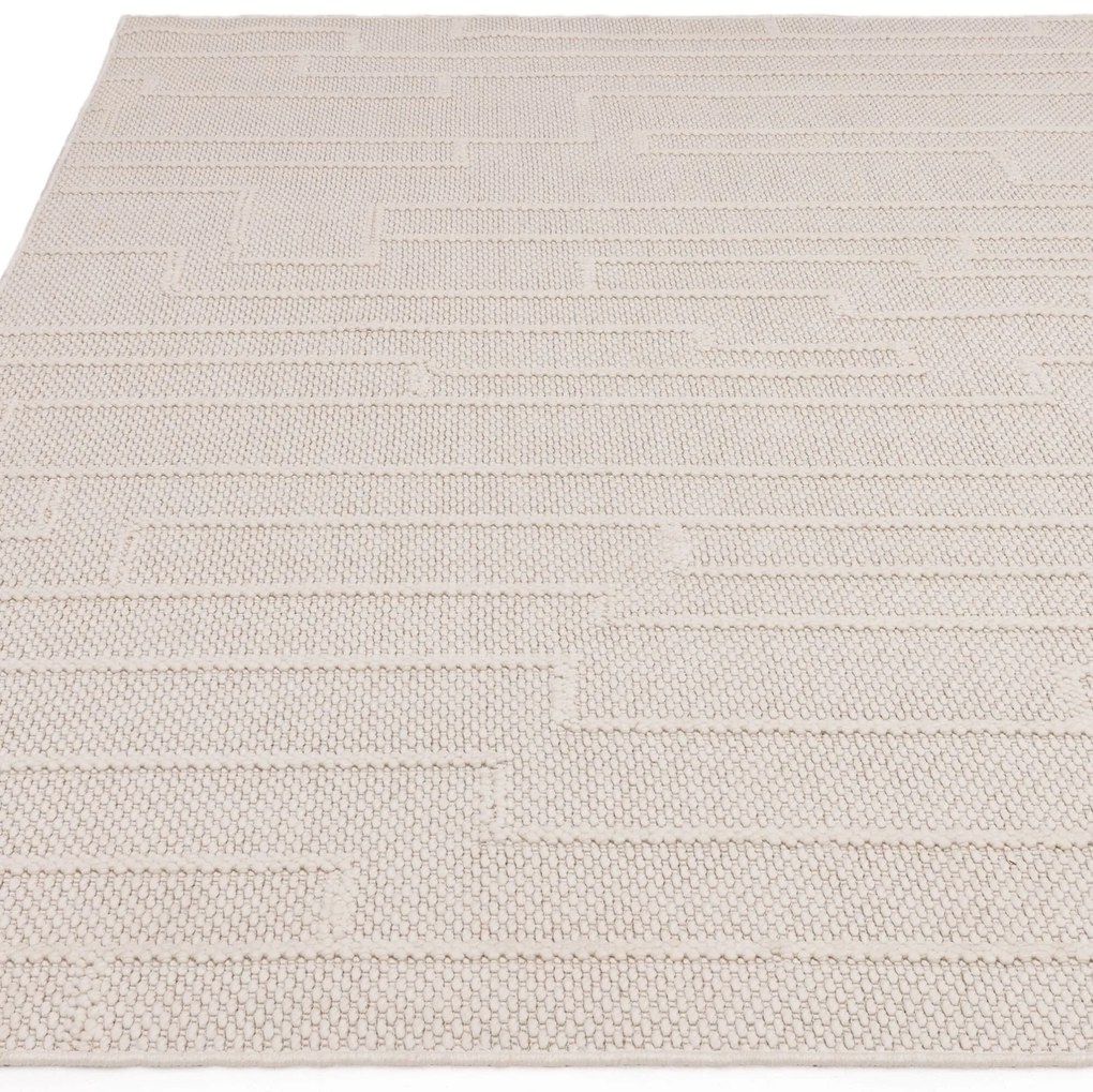 Tribeca Design Kusový koberec Sides Track Ivory Rozměry: 120x170 cm