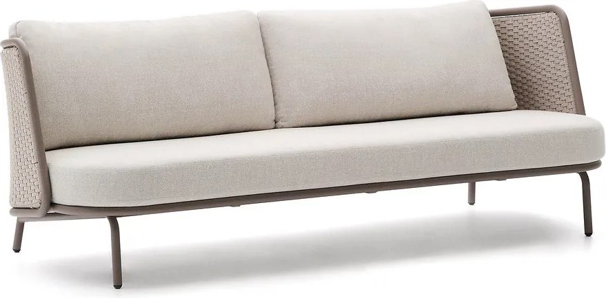 Béžová/taupe čalouněná zahradní pohovka Sedalis – Kave Home