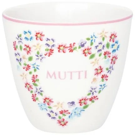 GreenGate Porcelánový hrnek na latté Columbine Mutti 350ml