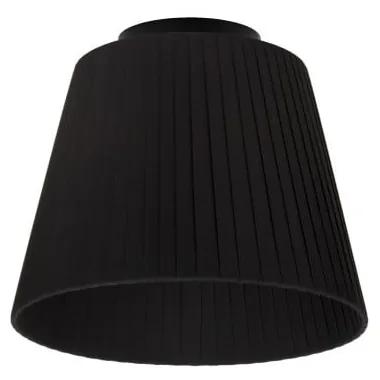 Černé stropní svítidlo Sotto Luce KAMI, Ø 24 cm