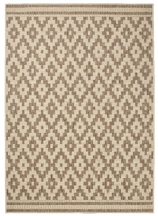 Hnědý koberec Think Rugs Cottage 160 x 230 cm