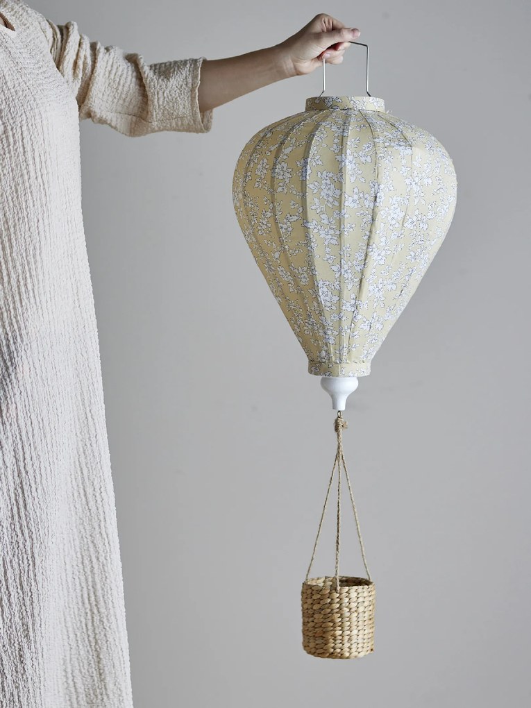 BLOOMINGVILLE MINI Horkovzdušný balon POMP MOBILE žlutý