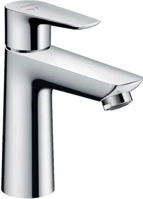 Hansgrohe Talis E - Páková umyvadlová baterie 110 CoolStart s odtokovou soupravou s táhlem, chrom 71713000