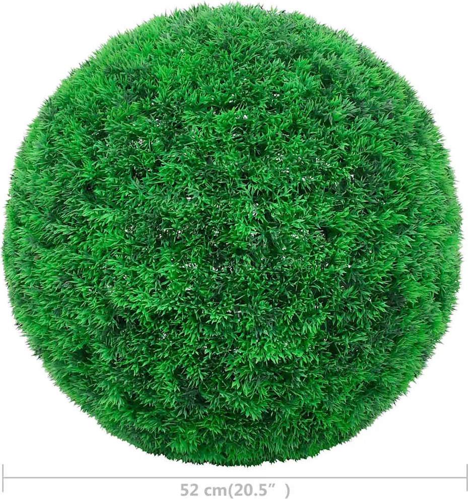 Umělé buxus koule 2 ks 52 cm 315482