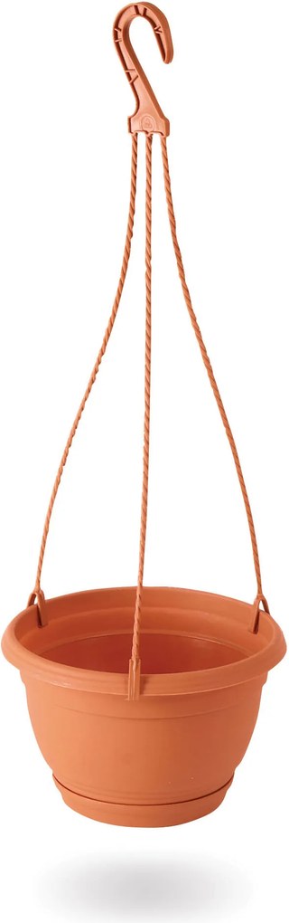 PRO Květináč závěsný AGRO terakota 18cm+HÁK