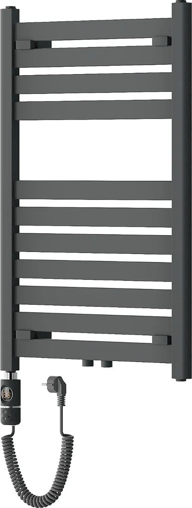 Mexen Uran, elektrické topné těleso 800x500 mm + topná tyč 600 W, antracitová, W105-0800-500-2600-66
