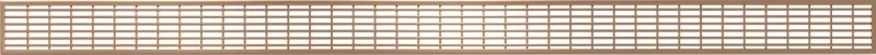 Mexen Flat, lineární podlahový žlab 100 cm, měděná matná, 1C33100