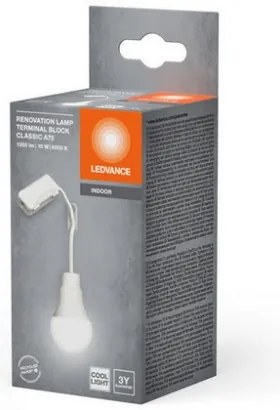 Renovační LED žárovka LEDVANCE závěsná s kabelovým přívodem 13cm 4000K 1055lm 10W
